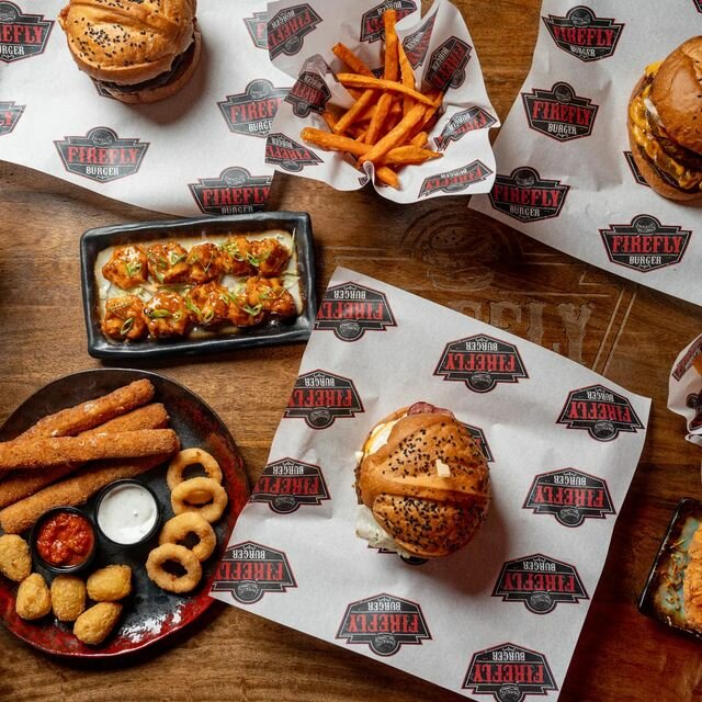 Fast food Firefly Burger, Dubai, foto