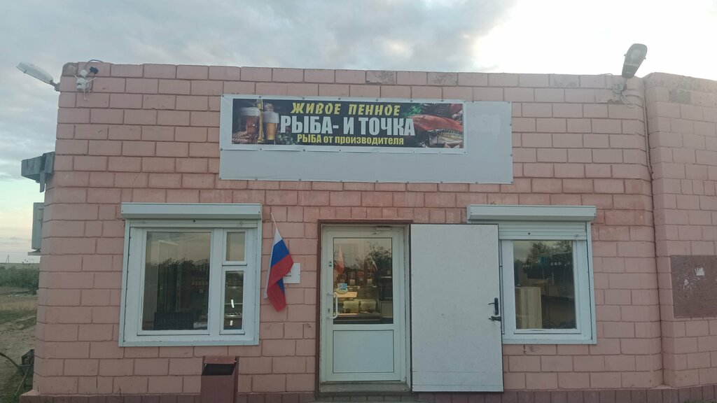 Balık ve deniz ürünleri Рыба и точка, Volgogradskaya oblastı, foto