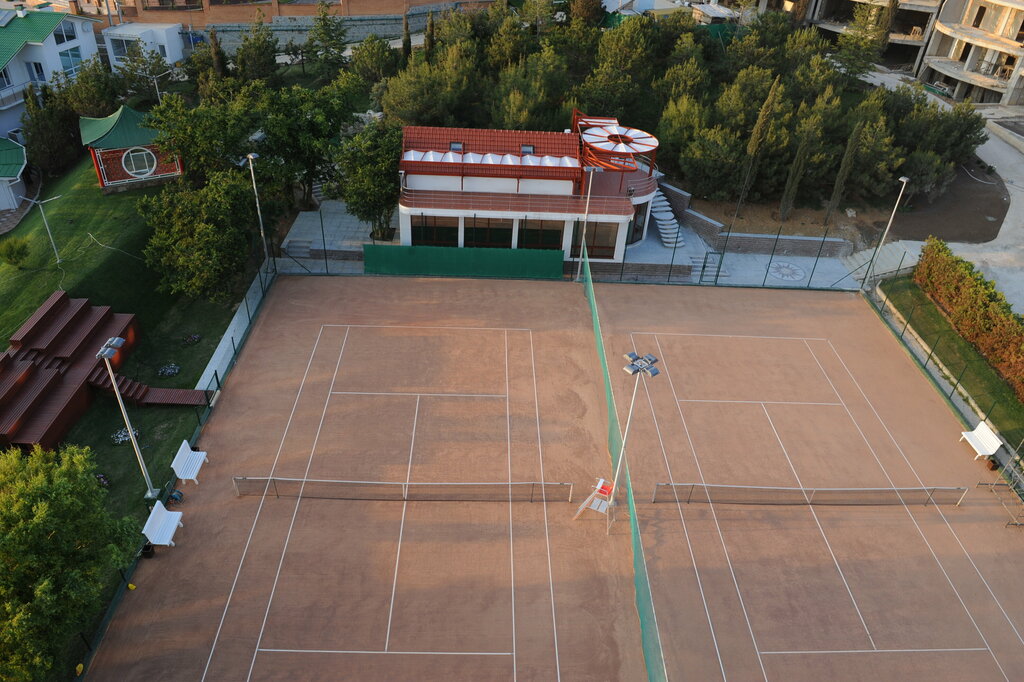 Tenis kortu Tennis court, Sevastopol, foto