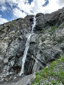 Midagrabin Waterfalls (Republic of Severnaya Ossetia-Alania, Prigorodnyy District), şelale  Kuzey Osetya‑Alanya'dan