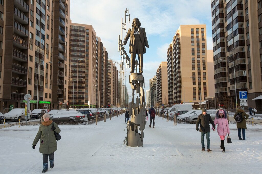 Emlak ofisi Метры, Murino, foto