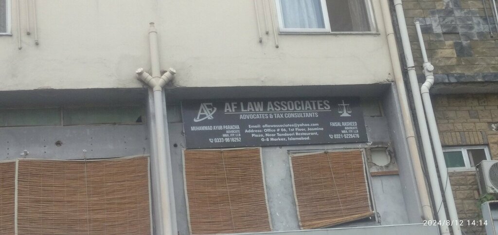 Avukatlar Af Law Associates, Islamabad, foto