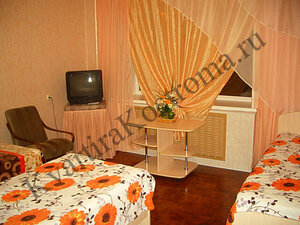 Апартаменты 2-комнатные Berezovaya Roscha (Beryozovaya Roscha Street No:8А), otel  Kostroma'dan