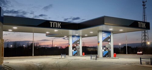 Benzin istasyonu Tpk, Tümen (Tiumenskaya) oblastı, foto