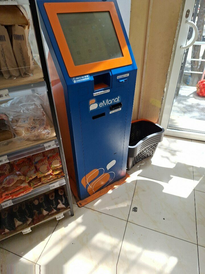 Ödeme terminali EManat, Bakü, foto