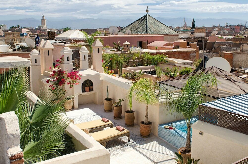 Otel Riad Vert riad à Marrakech, Marakeş, foto