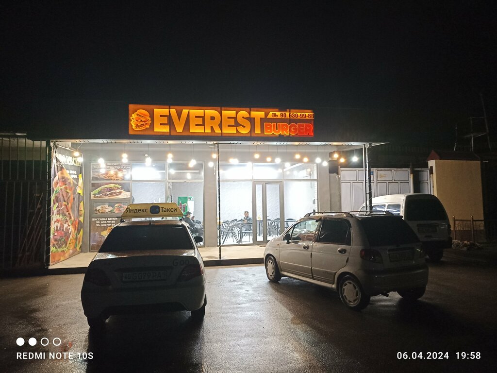 Fast food Everest Burger, Fergana eyaleti, foto