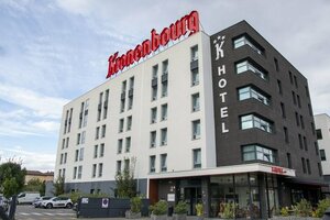 K Hotel (Grand Est, Bas-Rhin, Arrondissement de Strasbourg, Strasbourg, Allée Cérès, 3), otel  Strazburg'dan