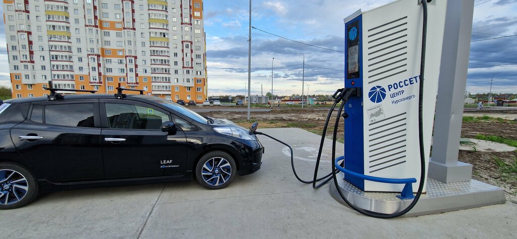Elektrikli oto şarj istasyonları Россети, Kurçatov, foto