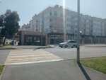 КПП № 1 Sigma Sirius Park (Federal Territory of Sirius, Voskresenskaya Street), geçiş noktaları, güvenlik kontrol alanı  Krasnodarski krayından
