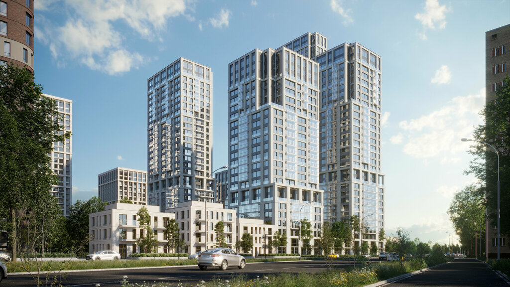 Konut blokları Квартал Издание, Moskova, foto