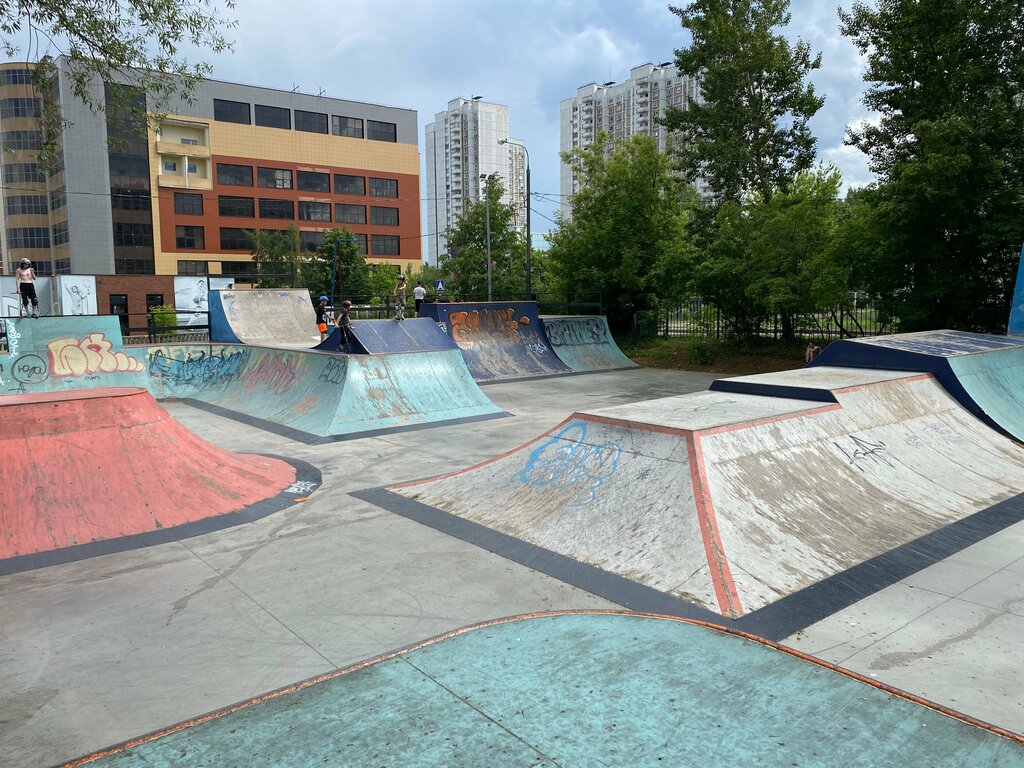 Kaykay parkı Xsa Крылатское, Moskova, foto