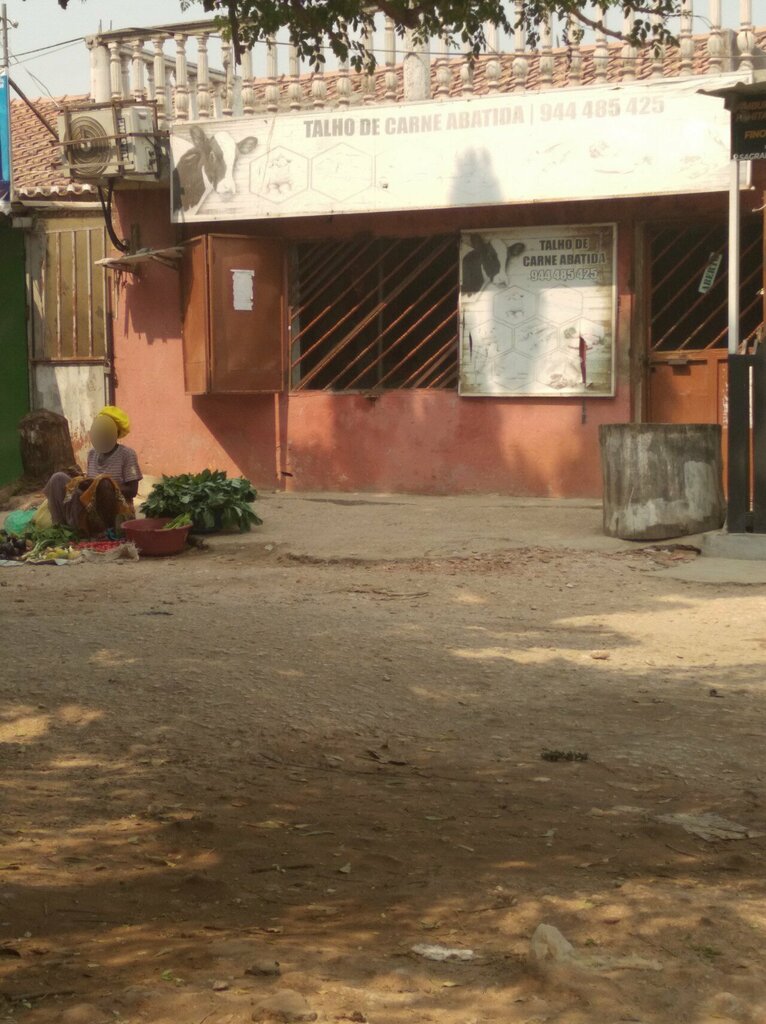 Kasap, şarküteri Talho De Carne Abatida, Loanda, foto