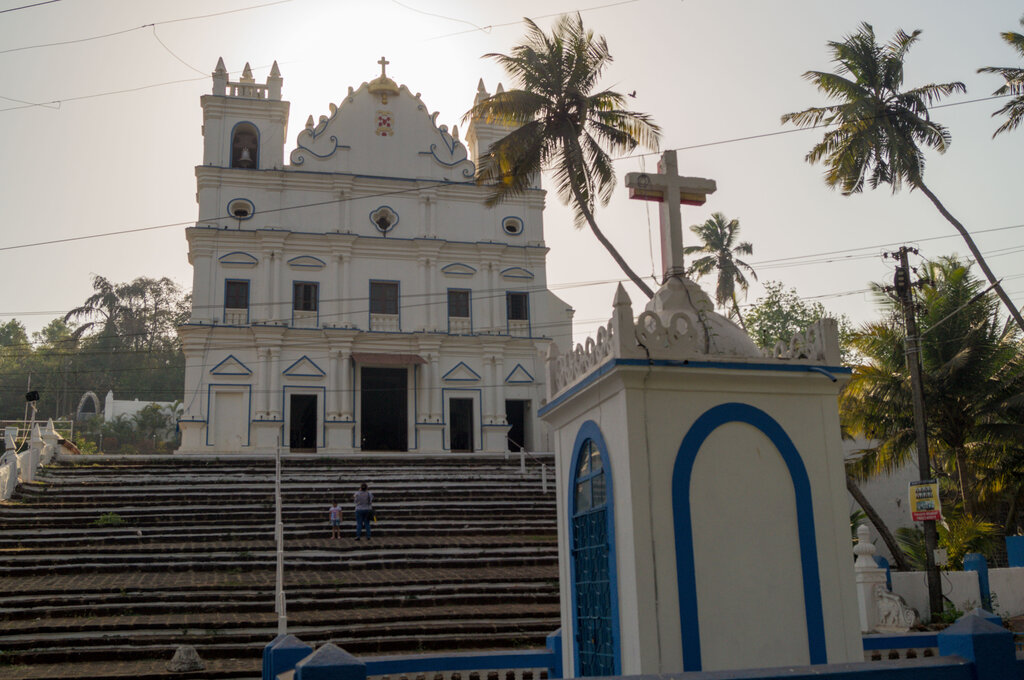 Katolik kiliseleri Church of Reis Magos, Goa, foto