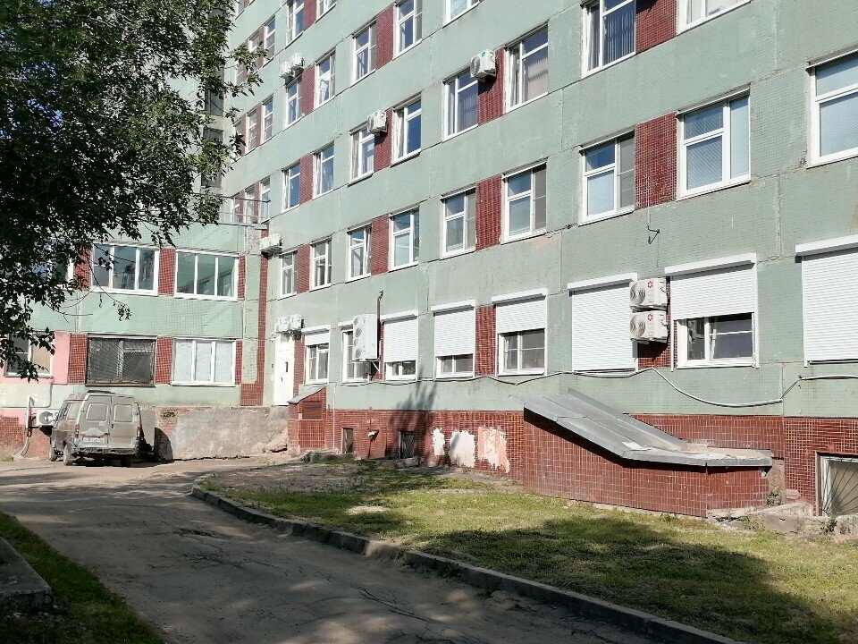 Hastane bölümü Oblastnaya bolnitsa Sanaviatsiya otdeleniye ekstrennoy planovoy konsultativnoy pomoshchi, Vologda, foto