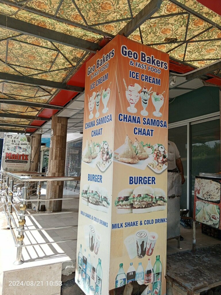 Market China samosa chart, Islamabad, foto