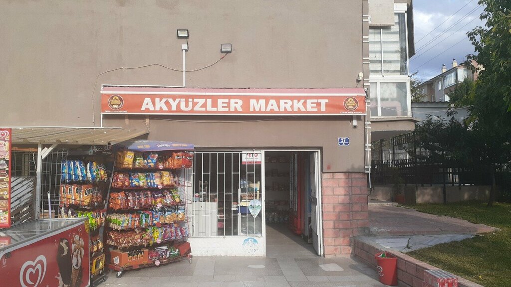 Market Akyüzler Market, Ankara, foto