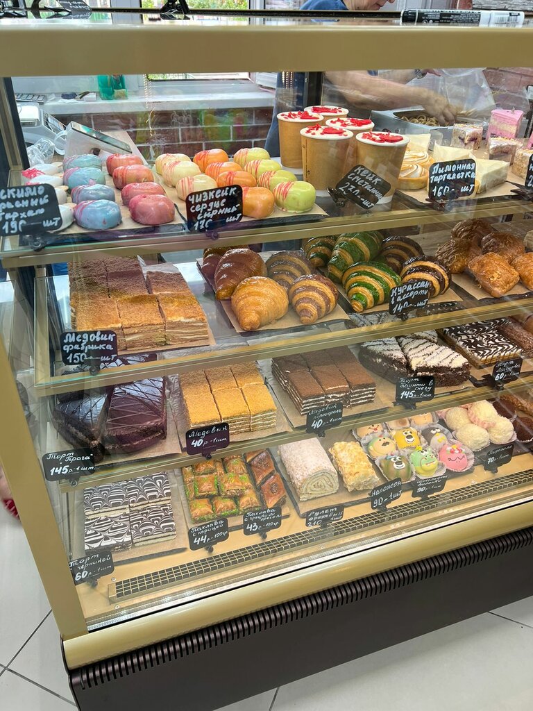 Pasta, şekerleme ve tatlı Сладкоежка, Moskova, foto