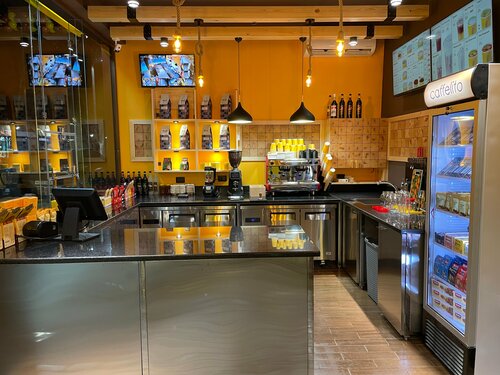 Kahve dükkanları Caffelito, Kokand, foto