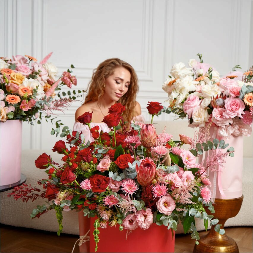 Çiçek teslimatı Buket stolitsy, Kazan, foto