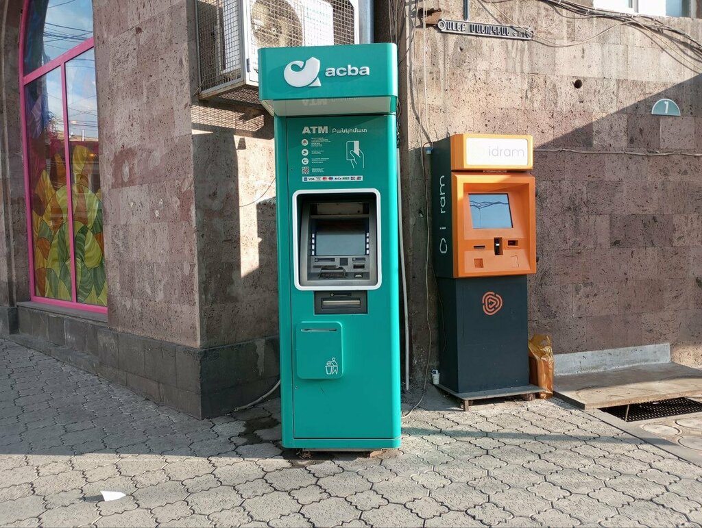 Ödeme terminali Idram, Erivan, foto