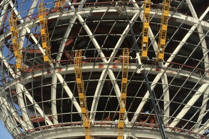 Yapı iskeleleri hizmetleri Harman İş ve İş Makinaları, Ankara, foto