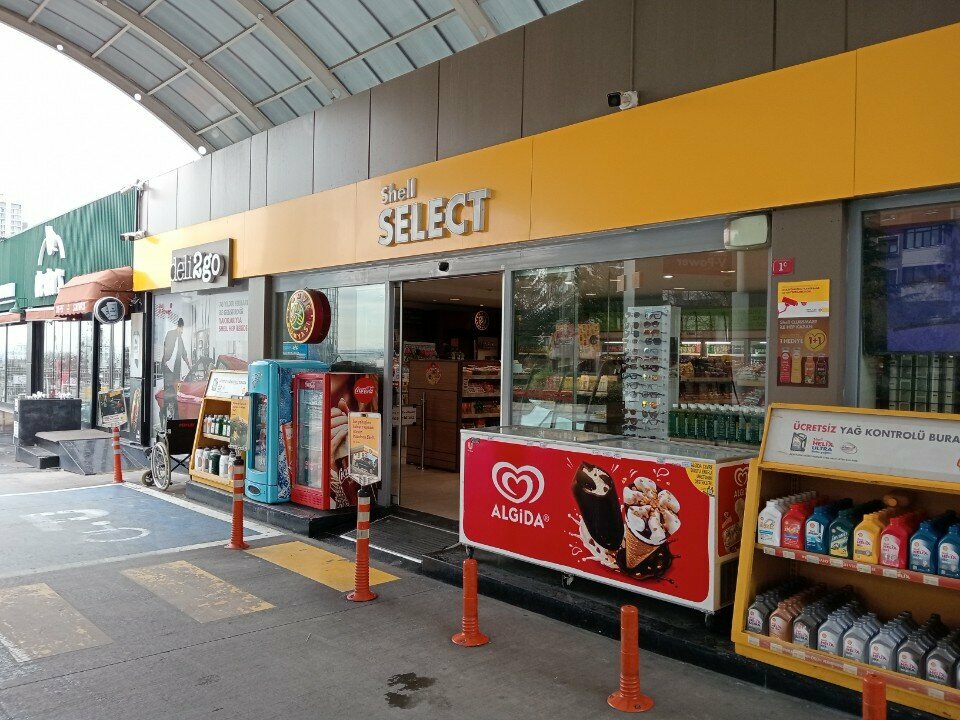 Süpermarket Shell Select, İstanbul, foto