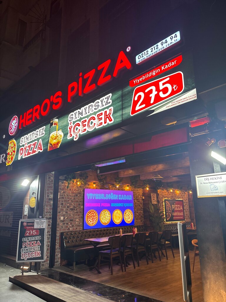 Pizzacılar Hero's Pizza, İstanbul, foto