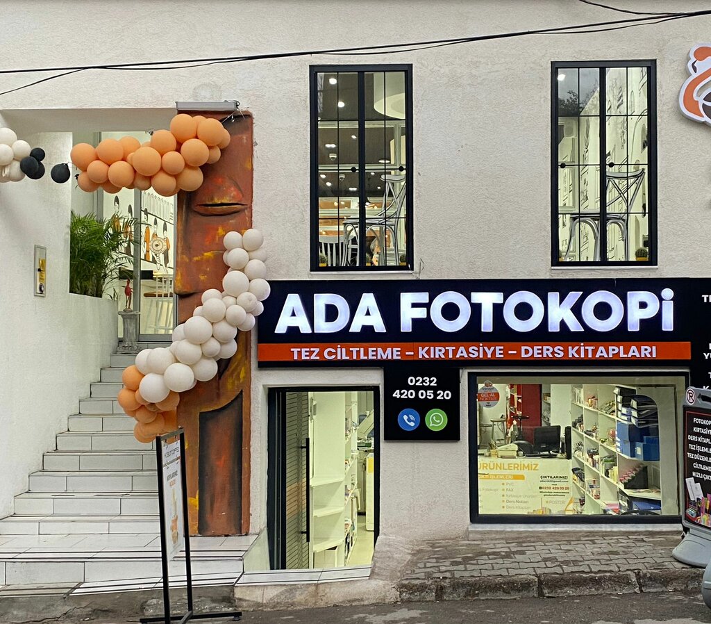 Fotokopi dükkanları Ada Fotokopi Merkezi, İzmir, foto