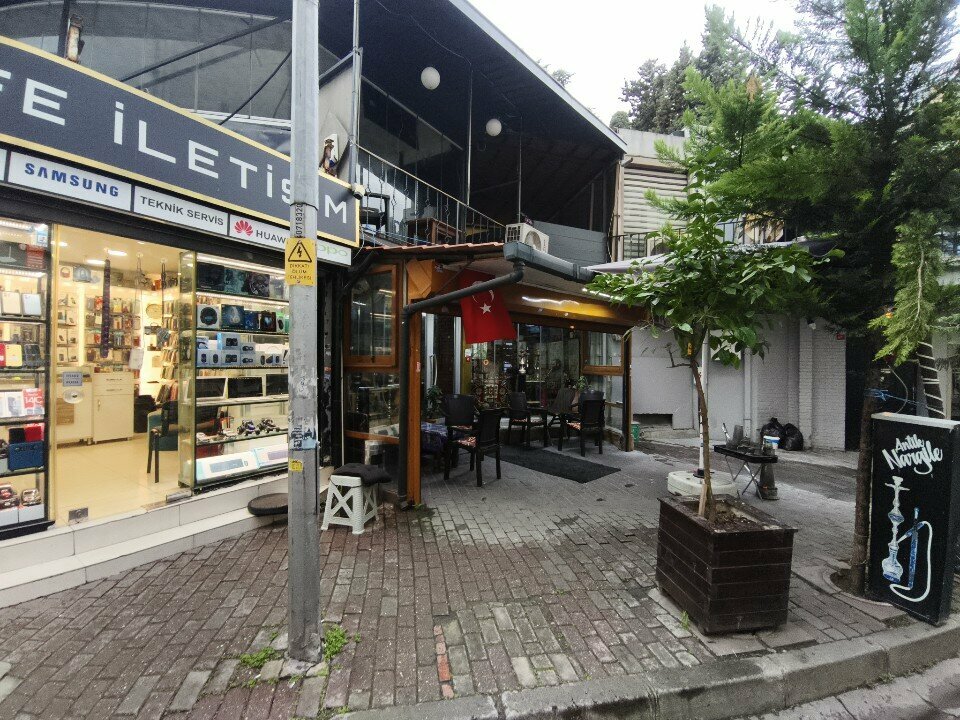 Nargile kafeler Antik Cafe, İstanbul, foto