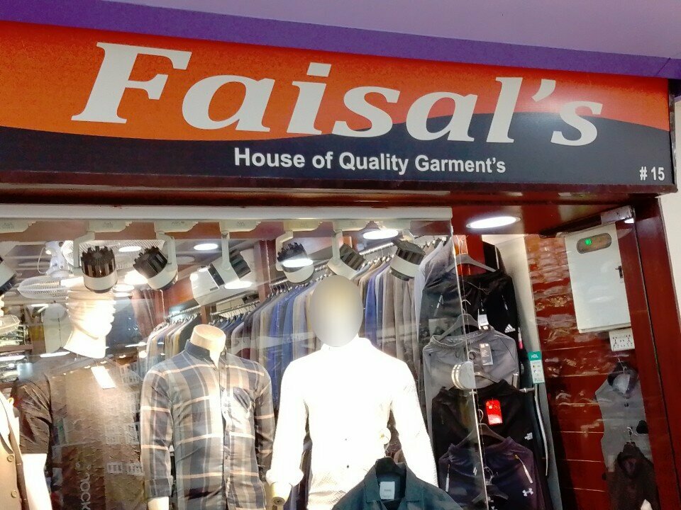 Giyim mağazası Faisal's, Karaçi, foto