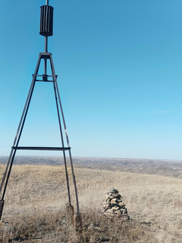 Dağ zirvesi Гора Шишка у Царской дороги, Orenburgskaya oblastı, foto