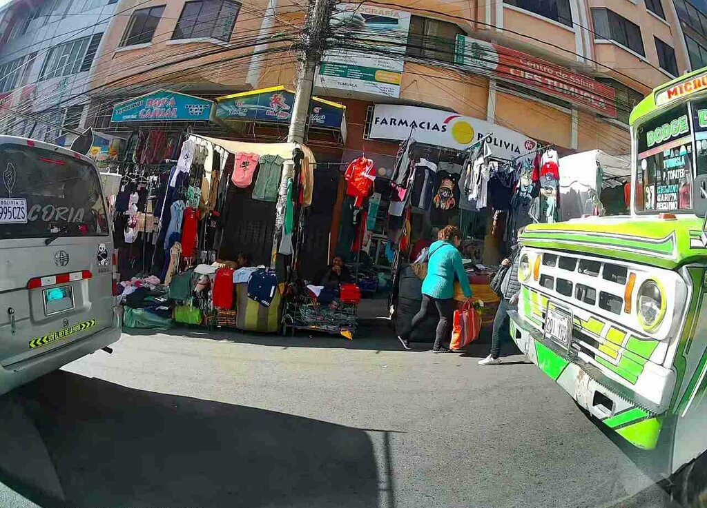 Mini-market Market Stall, La Paz, foto
