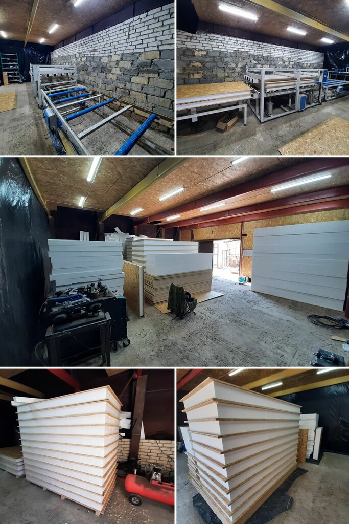 Prefabrik binalar Sip-panels, Stavropol, foto