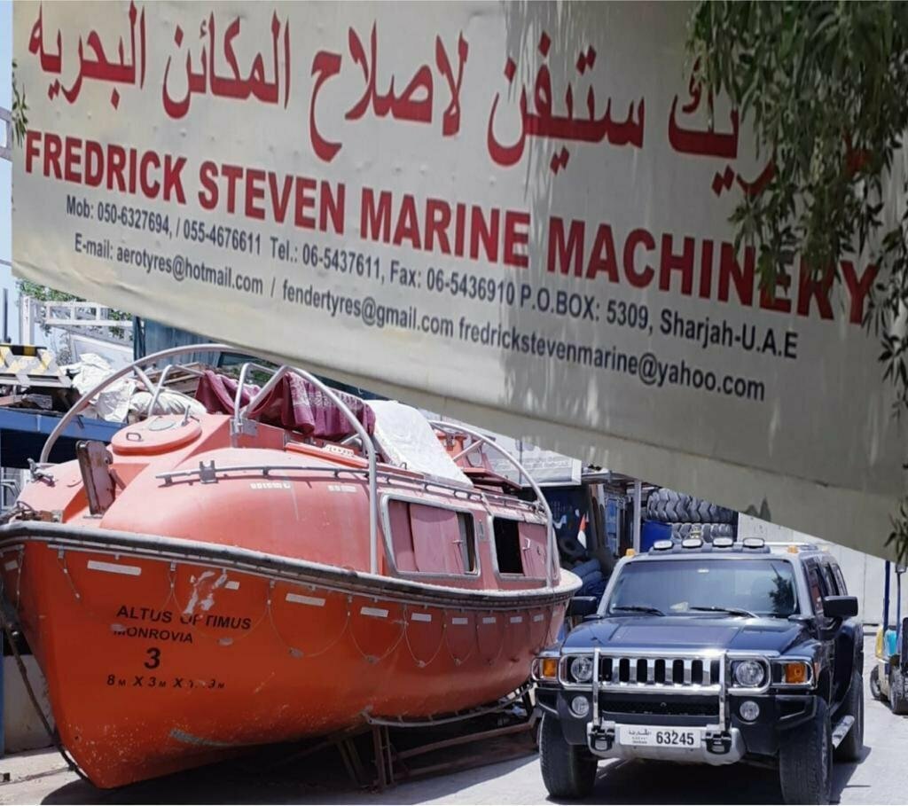 Yönetim ofisi Fredrick Steven Marine Machinery, Sharjah, foto