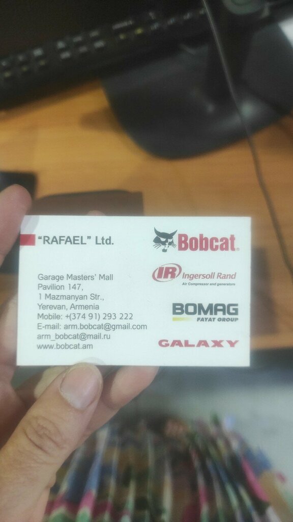 i̇nşaat makinaları ve ekipmanları Bobcat, Erivan, foto