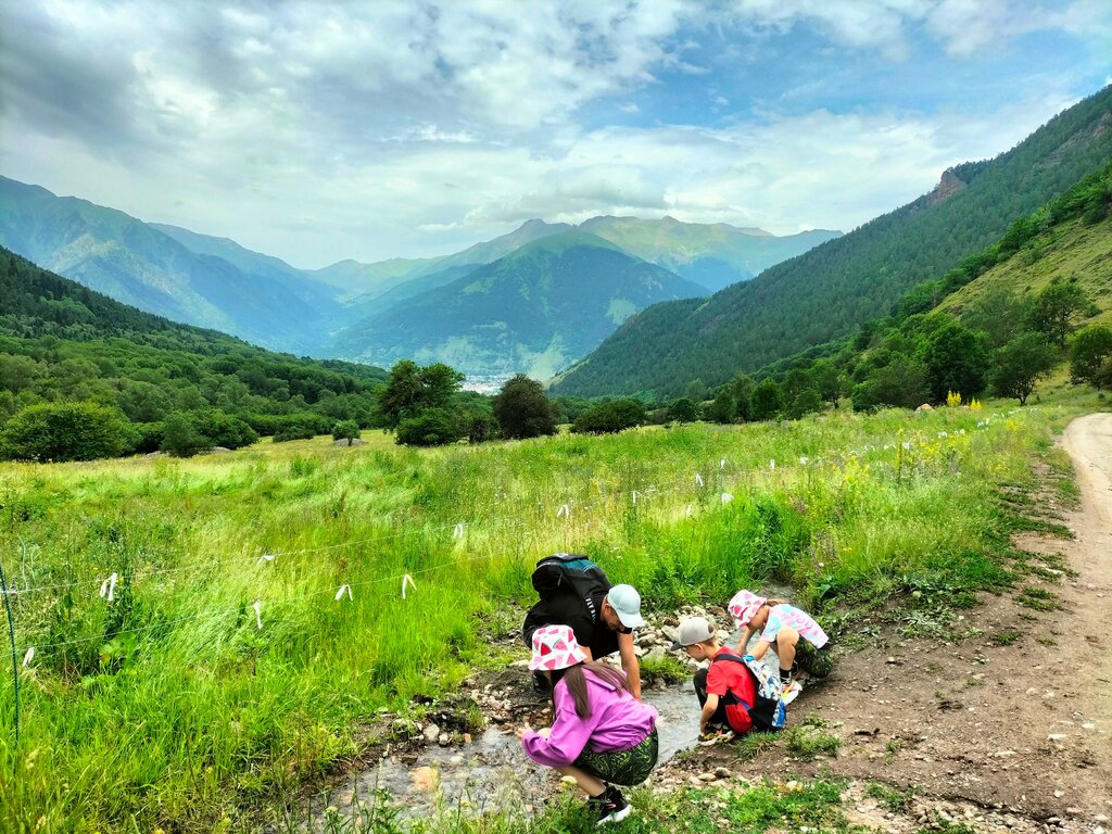 Seyir terası Observation deck, Karaçay‑Çerkez Cumhuriyeti, foto
