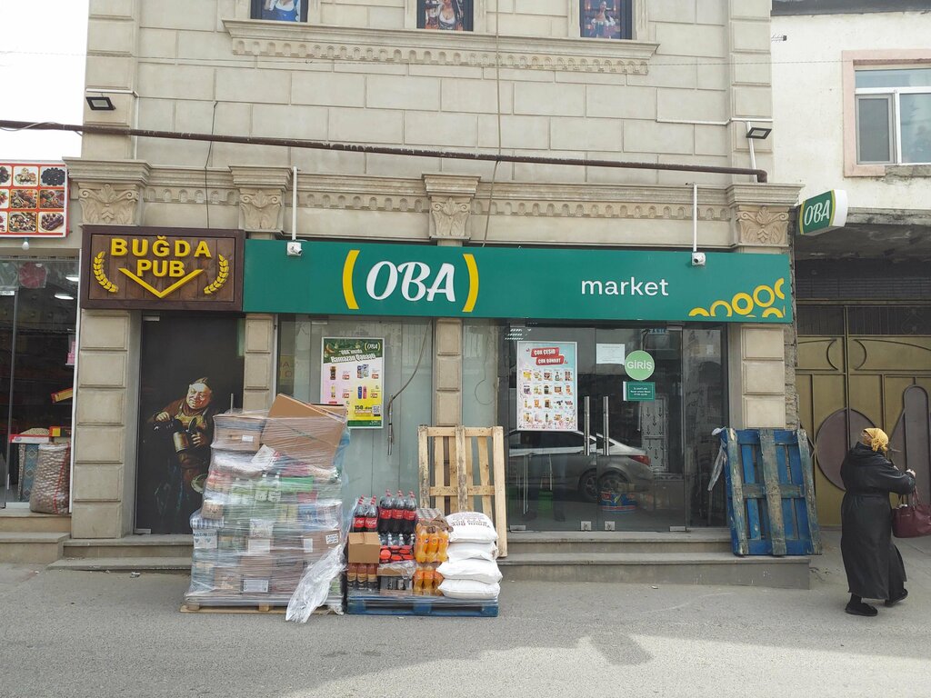Süpermarket Oba market, Bakü, foto