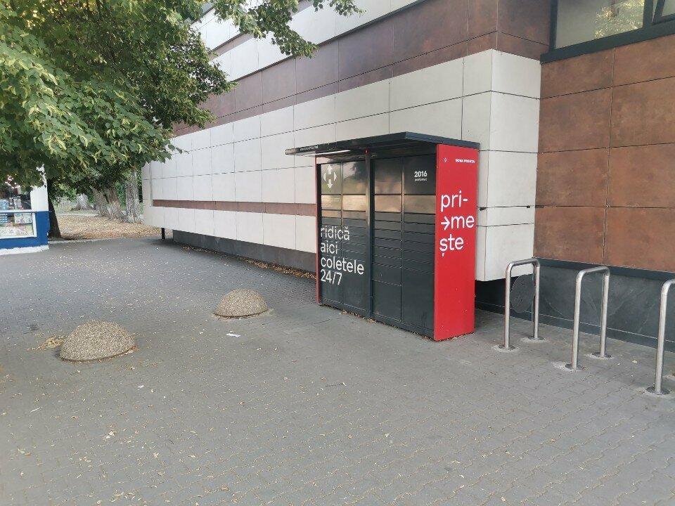 Parsel otomatı Nova Poshta Nr. 2016, Kişinev, foto