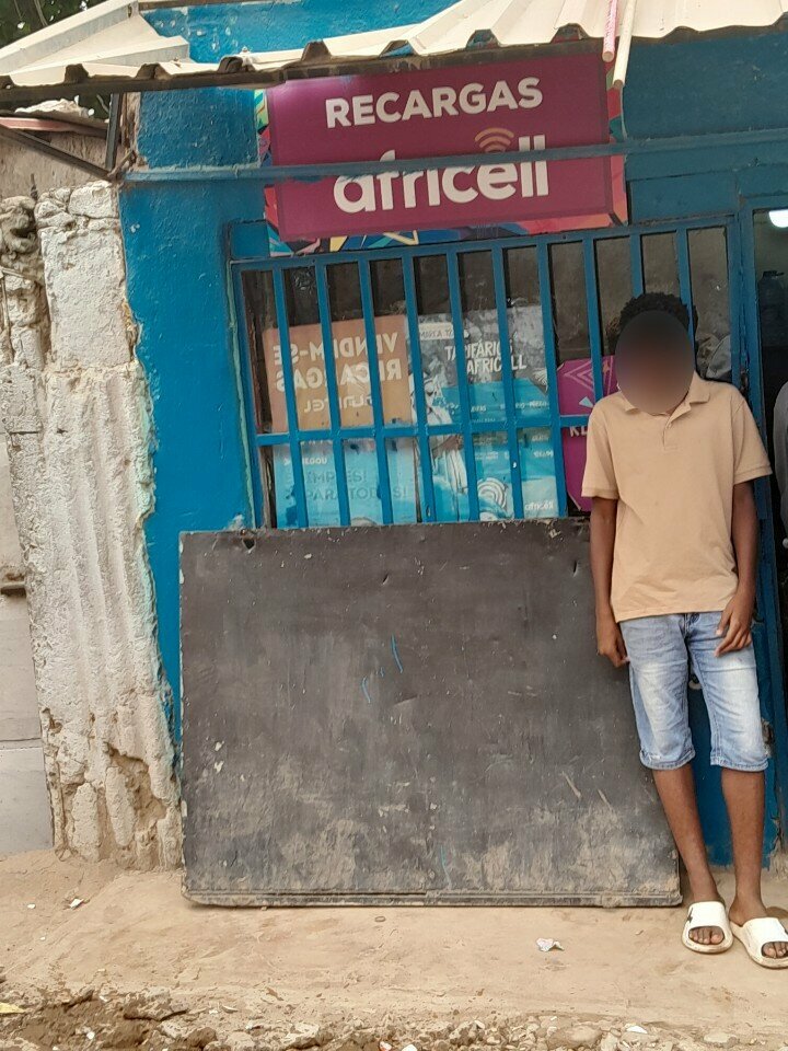 Para transferleri Cantina agente autorizado da africell, Loanda, foto