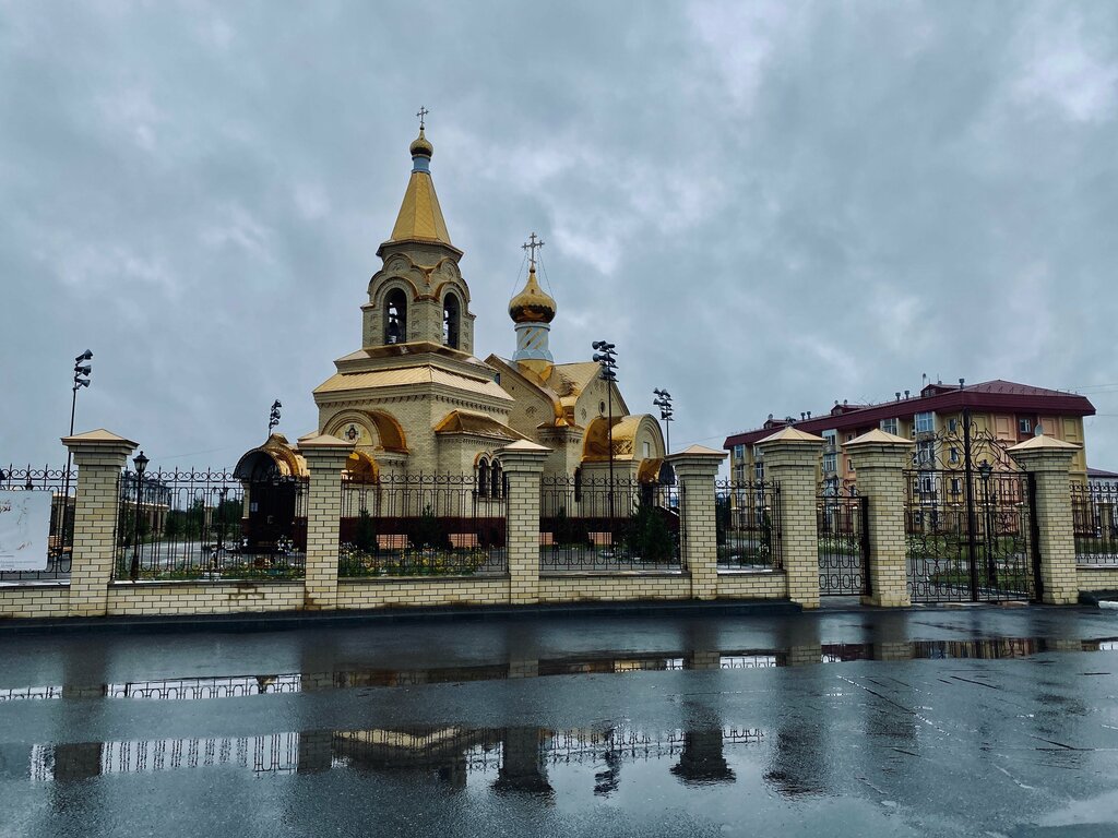 Ortodoks kiliseleri Tserkov Rozhdestva Khristova V Pangodakh, Yamal‑Nenets Özerk Bölgesi, foto