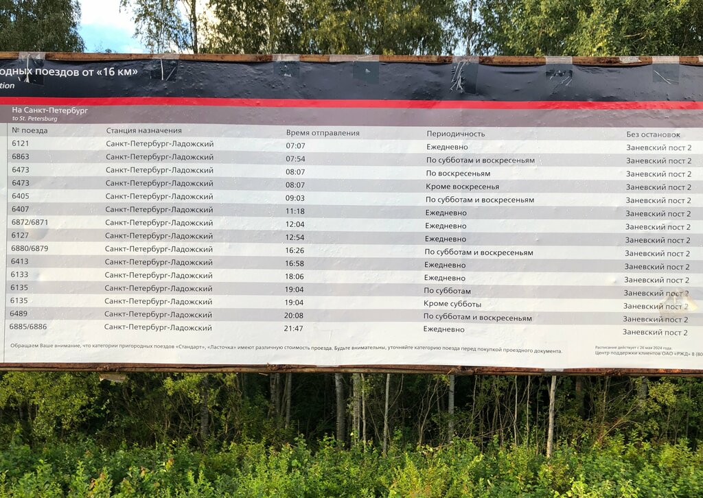 Tren istasyonu остановочный пункт Гранитный, Saint‑Petersburg ve Leningradskaya oblastı, foto