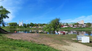 Beach (Viciebskaja voblasc, Polaсk, kvartal Ostrov), plaj  Polotsk'tan
