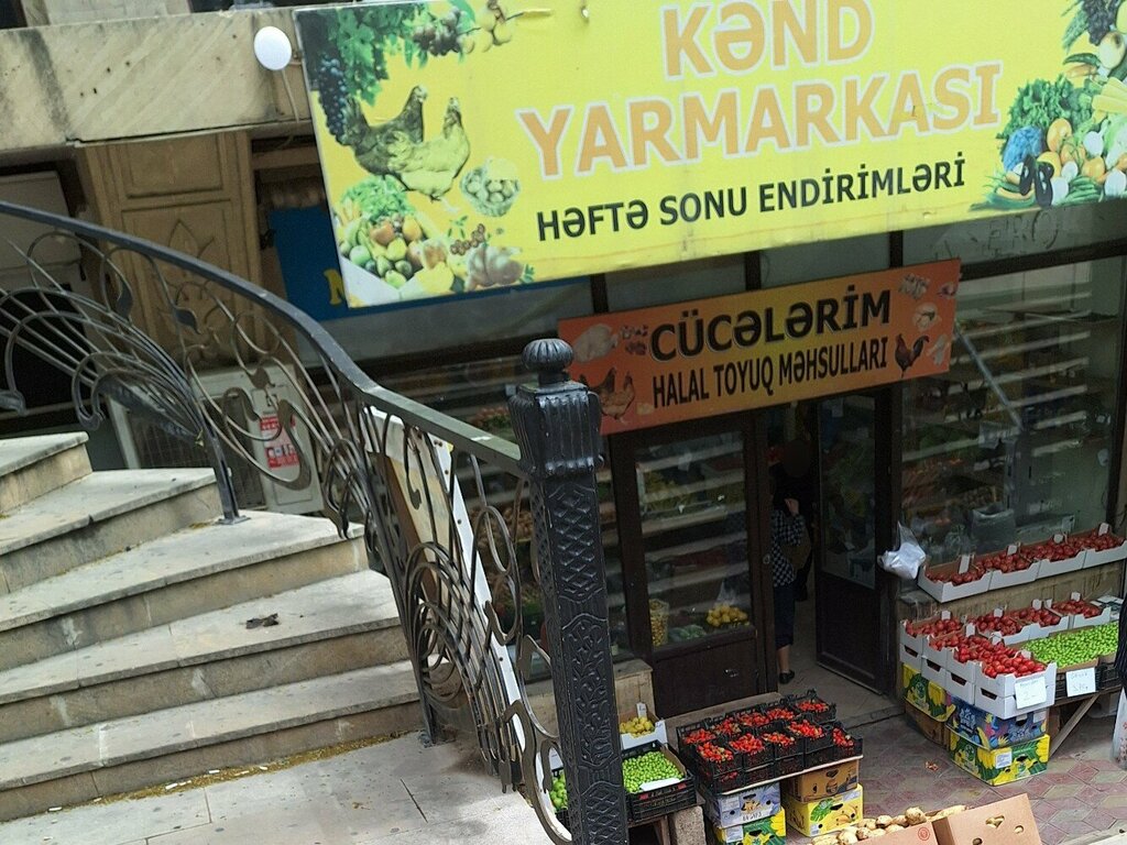 Manavlar Kend yarmarkasi, Bakü, foto