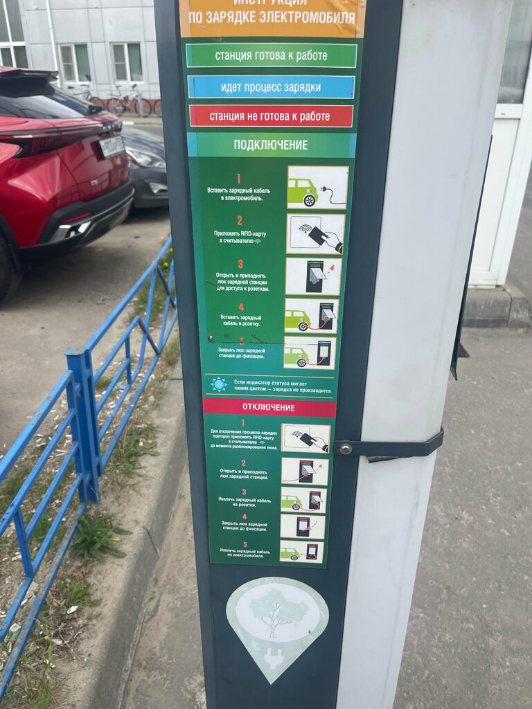 Elektrikli oto şarj istasyonları МОСОБЛЭНЕРГО, Oziory, foto