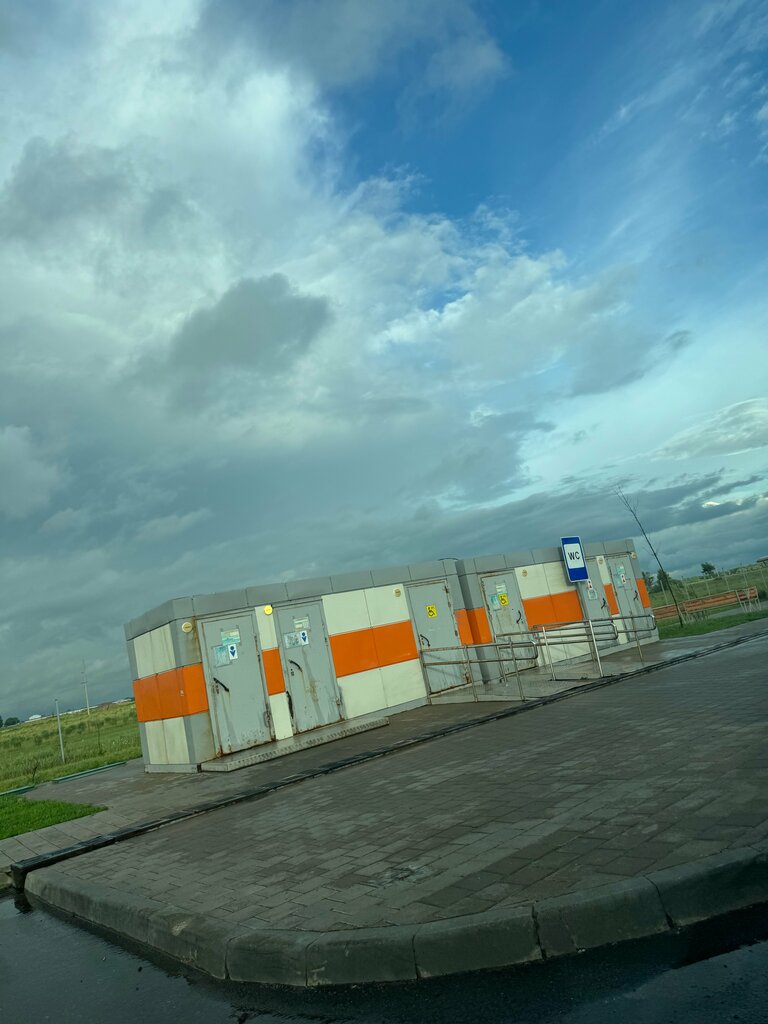 Yol kenarı dinlenme alanı Придорожная зона отдыха, Moskova ve Moskovskaya oblastı, foto