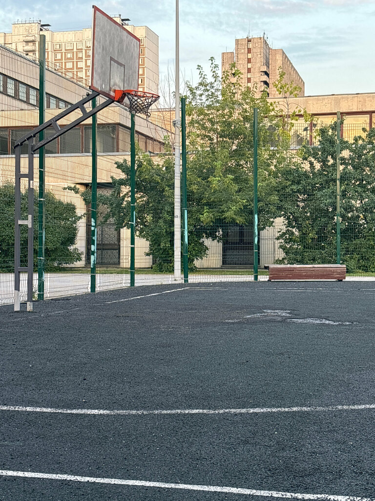 Spor alanı Баскетбольная площадка, Moskova, foto