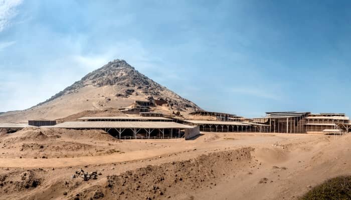 Turistik yerler Huaca del Sol and the Moon, Trujillo, foto