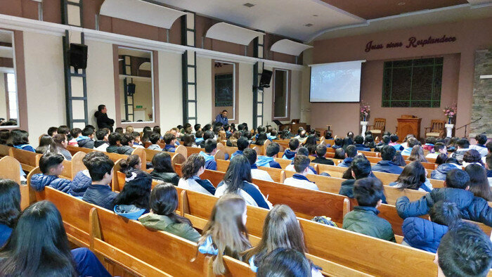Protestan kilisesi Iglesia Adventista del Séptimo Dia Iasd, Lima, foto