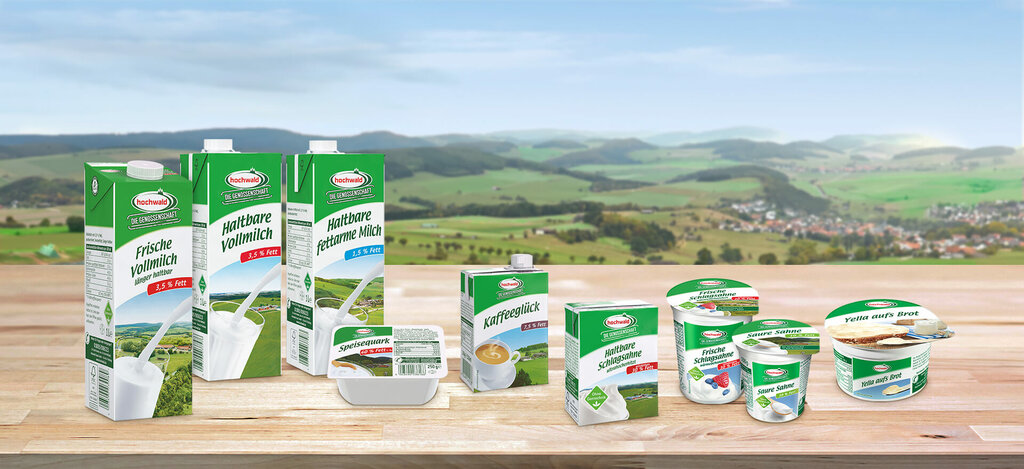 Toptan süt ürünleri Hochwald Foods, Dubai, foto